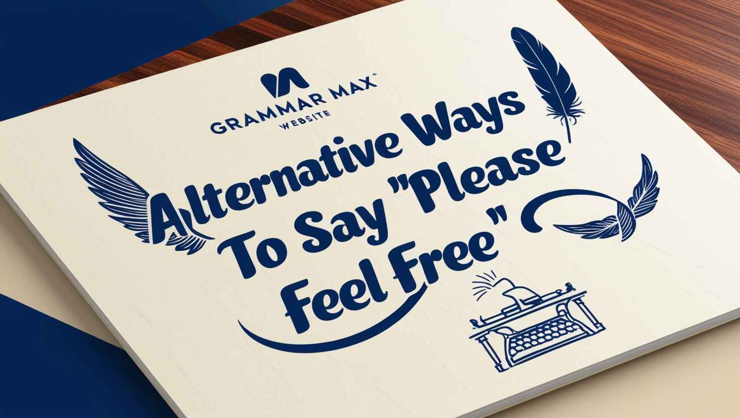 21 Ways to Say “Please Feel Free” Professionally - Grammar Max