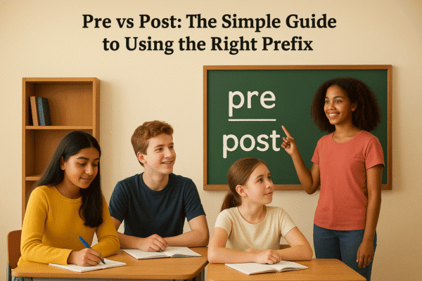 Pre vs Post: Which Prefix to Use?